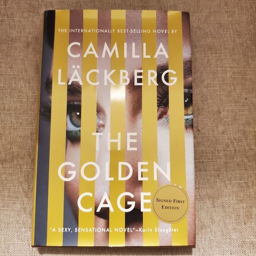 The Golden Cage Camilla Lackberg Signed Edition - Gem